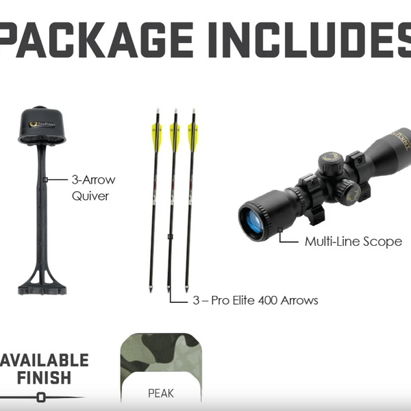 Wicked Ridge M-370, ACU Draw, Multi-Line Scope – Pat's Archery and Outdoors